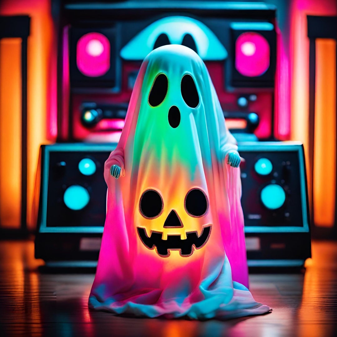 Halloween Digital Art Ghost Variety Pack | 12 Images | SVG PNG JPG ...