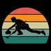 Curling Sport, Curler Graphics, Curling Rock Illustrations, Printable ...