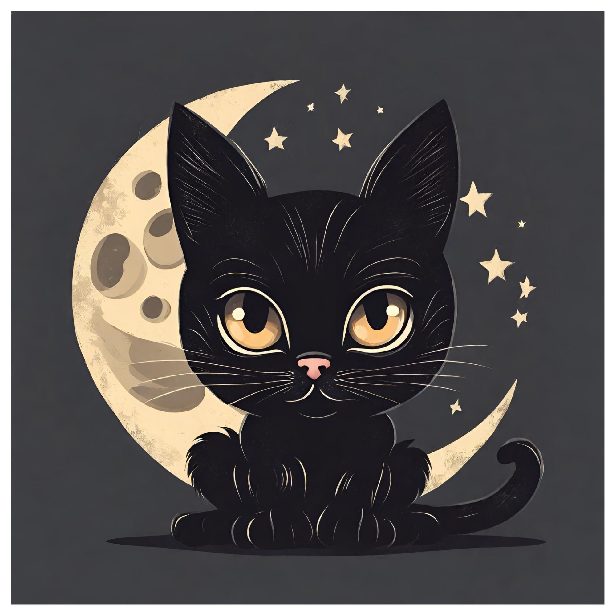 Halloween Digital Art Black Cat Variety Pack | 12 Images | SVG PNG JPG ...