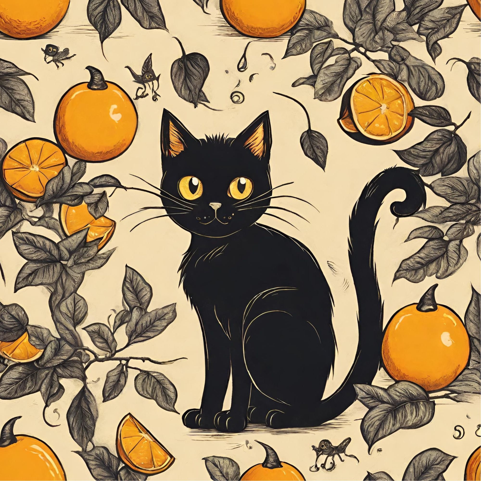 Halloween Digital Art Black Cat Variety Pack | 12 Images | SVG PNG JPG ...