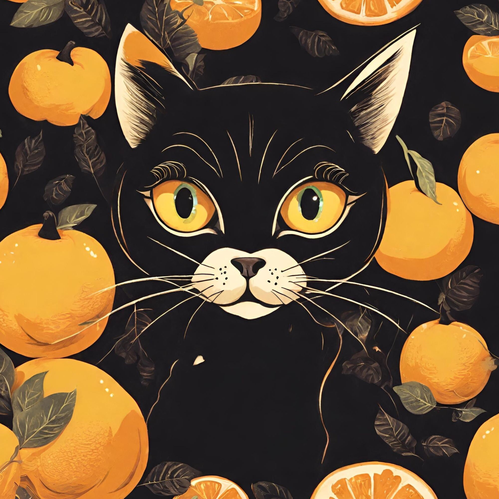 Halloween Digital Art Black Cat Variety Pack | 12 Images | SVG PNG JPG ...