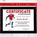 Editable Football Certificate, Football Player Certificate, Football ...