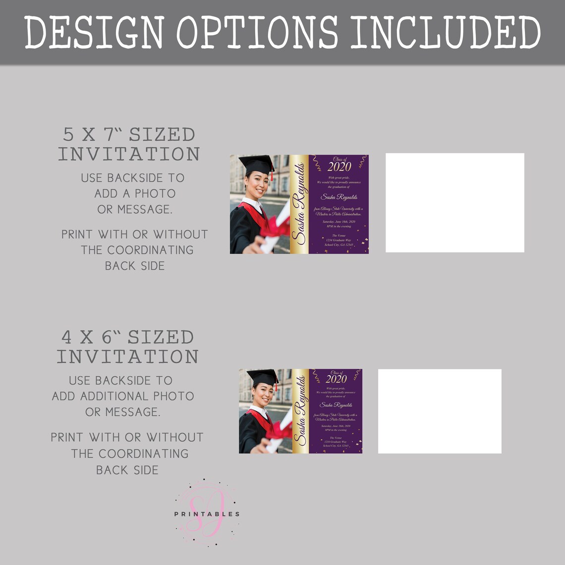 Photo Graduation Invitation College University Announcement - Etsy