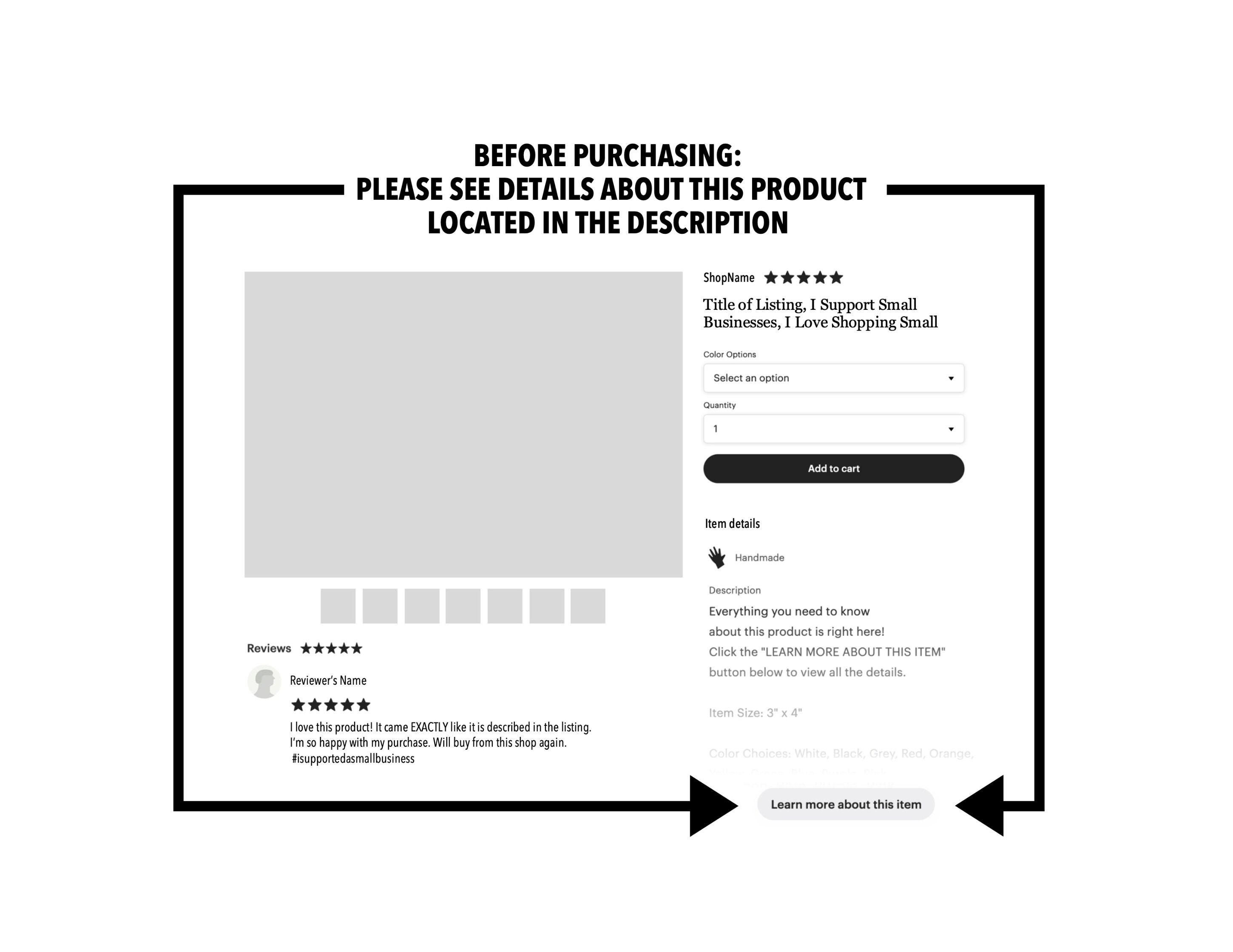 SIZE CHANGE for One Item - One Template - SJ Printable Goods - Etsy