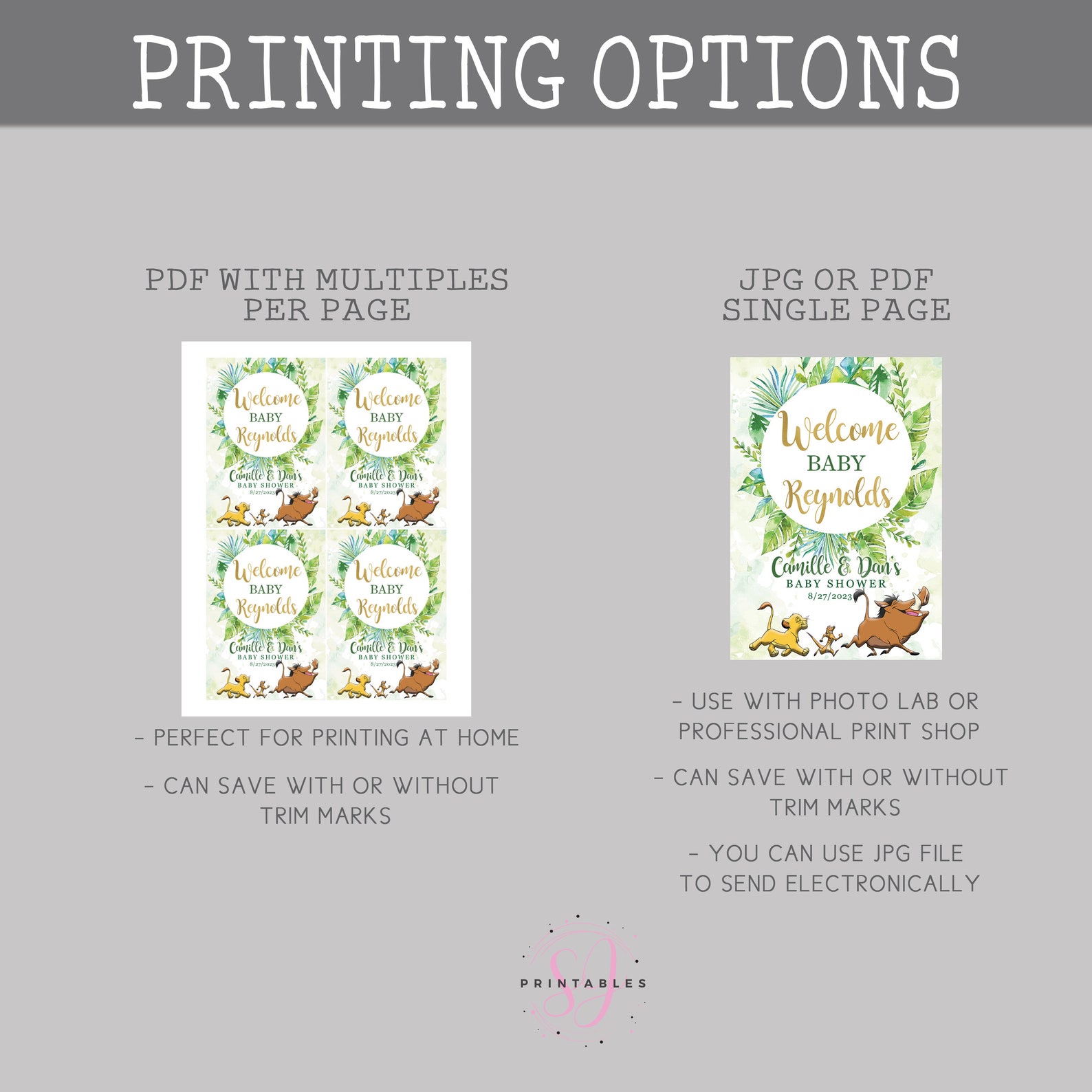 Lion King BABY SHOWER Juice Pouch Labels, Simba Juice Labels, Lion King ...