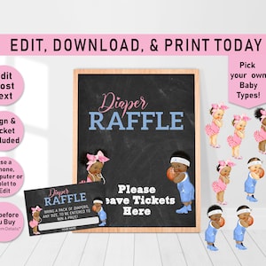 Free Diaper Raffle Tickets - Etsy