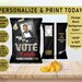 Homecoming VOTE Chip Bag Wrapper, Any Color Homecoming Favor Bag, Photo ...