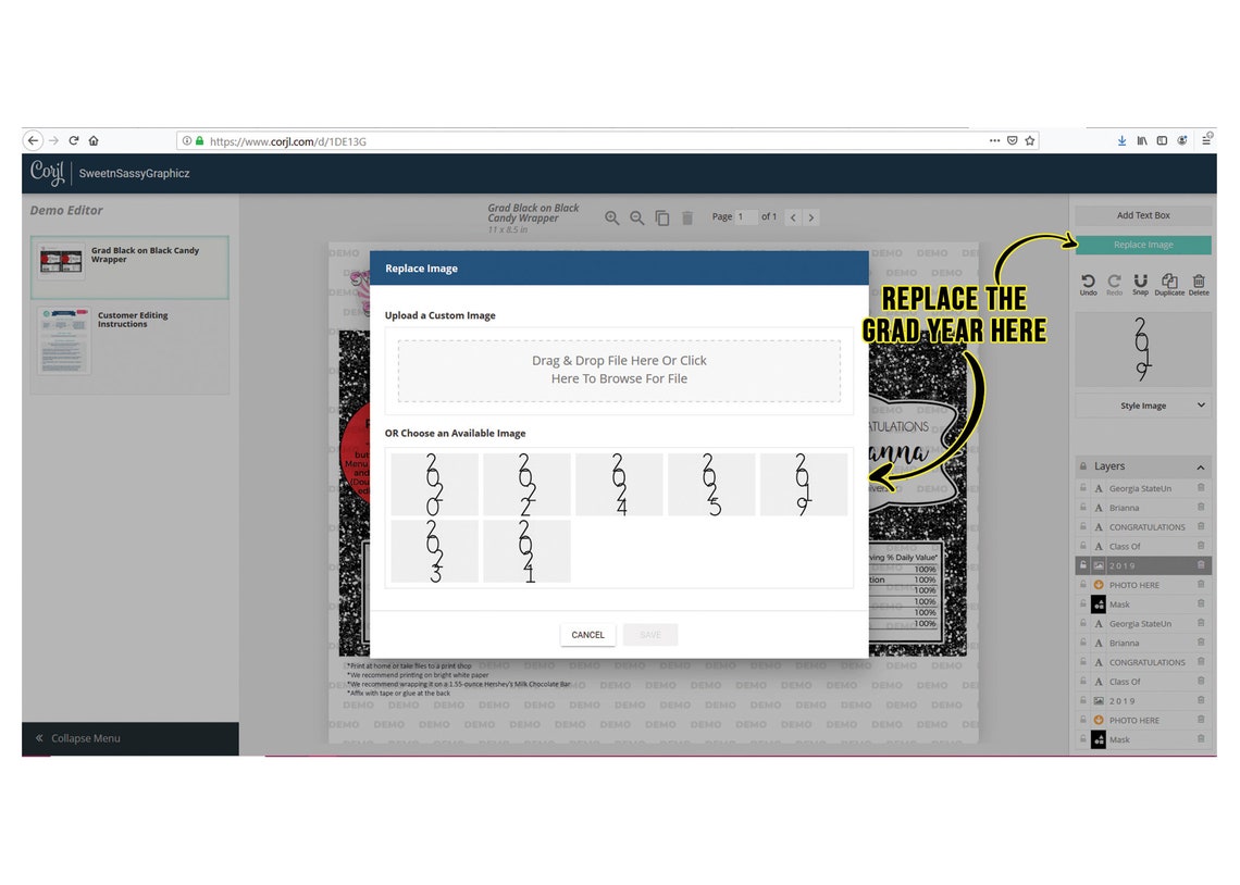 Graduation Candy Bar Wrapper Black Chocolate Wrappers Class - Etsy