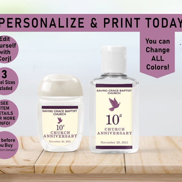 Church Anniversary Souvenirs - Etsy