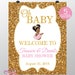 Princess WELCOME Sign, Oh Baby Shower Sign, Little Princess Sign, Queen ...