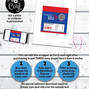 Realtor Hershey Candy Bar Wrapper, Real Estate Candy Label, Broker ...