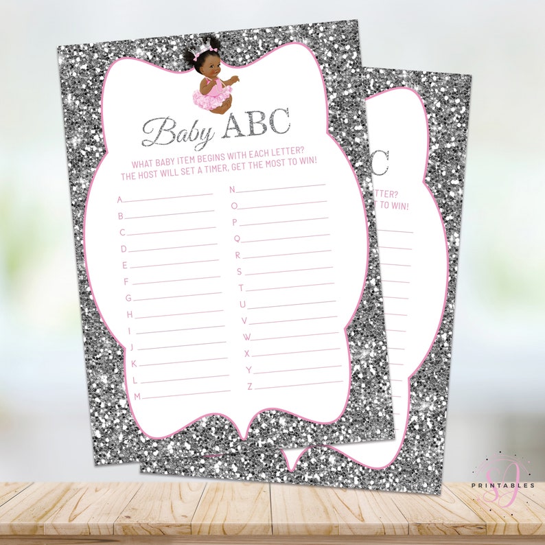 BABY ABC GAME Baby Items Game Alphabet Game a to Z Item - Etsy