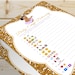 Baby Shower Game Pictionary, Purple and Gold EMOJI Pictionary Shower ...