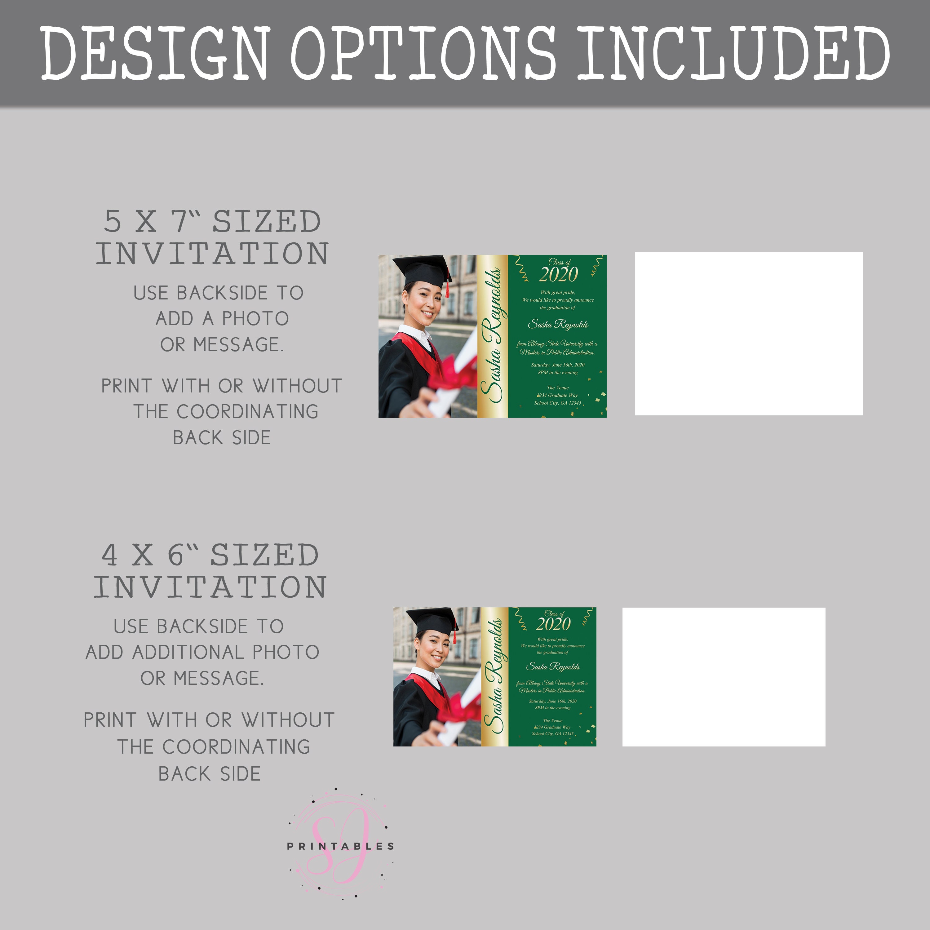 Photo Graduation Invitation College University Announcement - Etsy