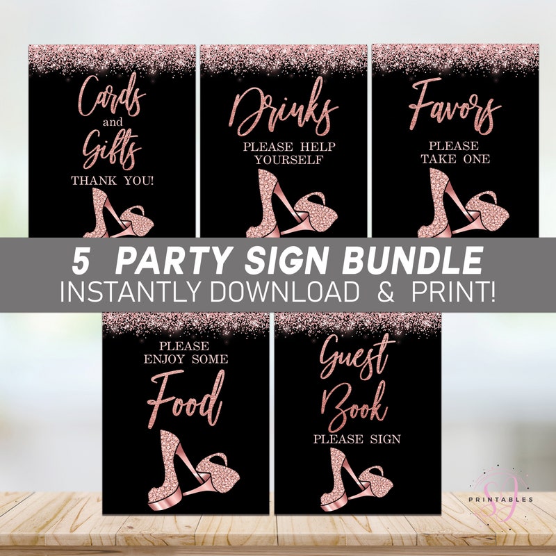 Rose Gold Sign - Etsy