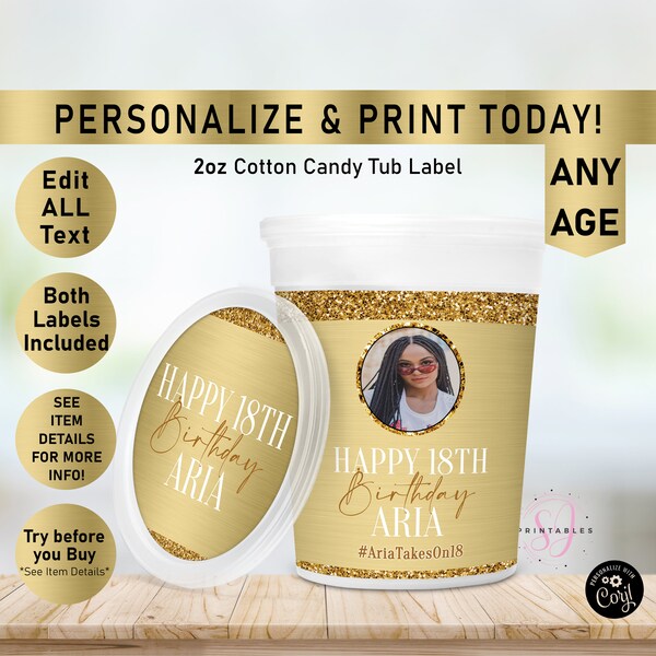 Candy Labels - Etsy