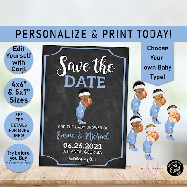 Sports Save the Date - Etsy