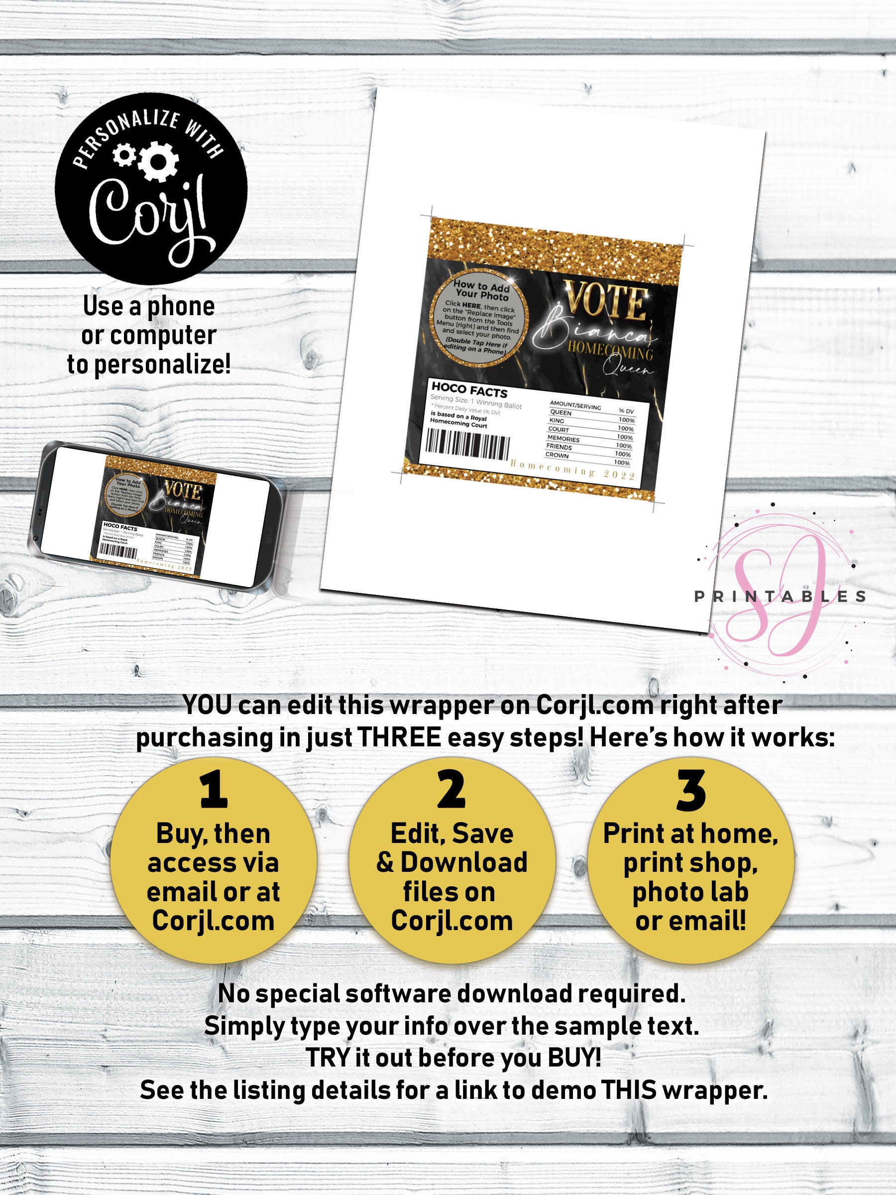 Homecoming Hershey Candy Wrapper Homecoming Queen Hoco 2022 - Etsy