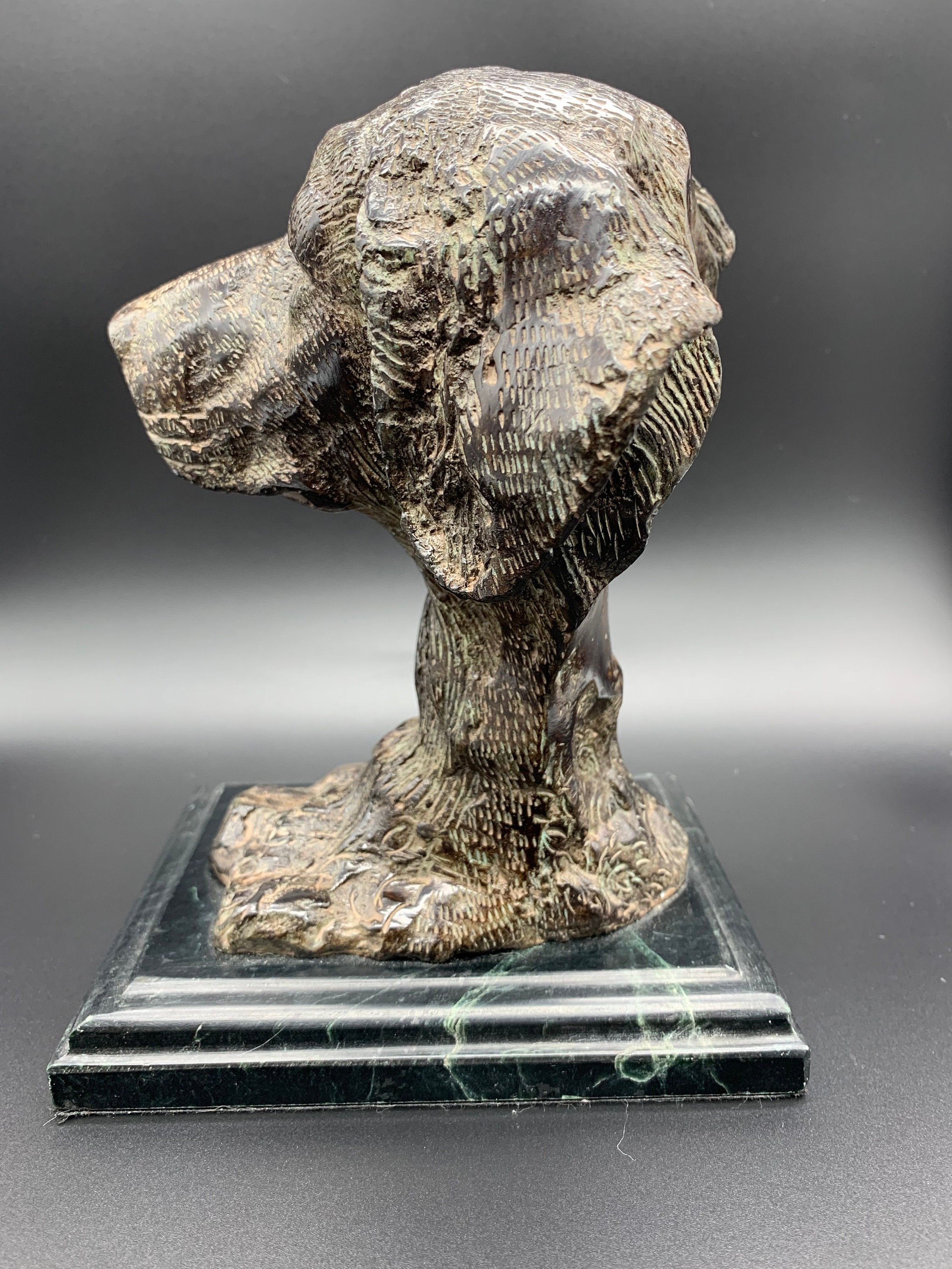 Labrador Retriever Head Bust Sculpture Marble Base - Etsy