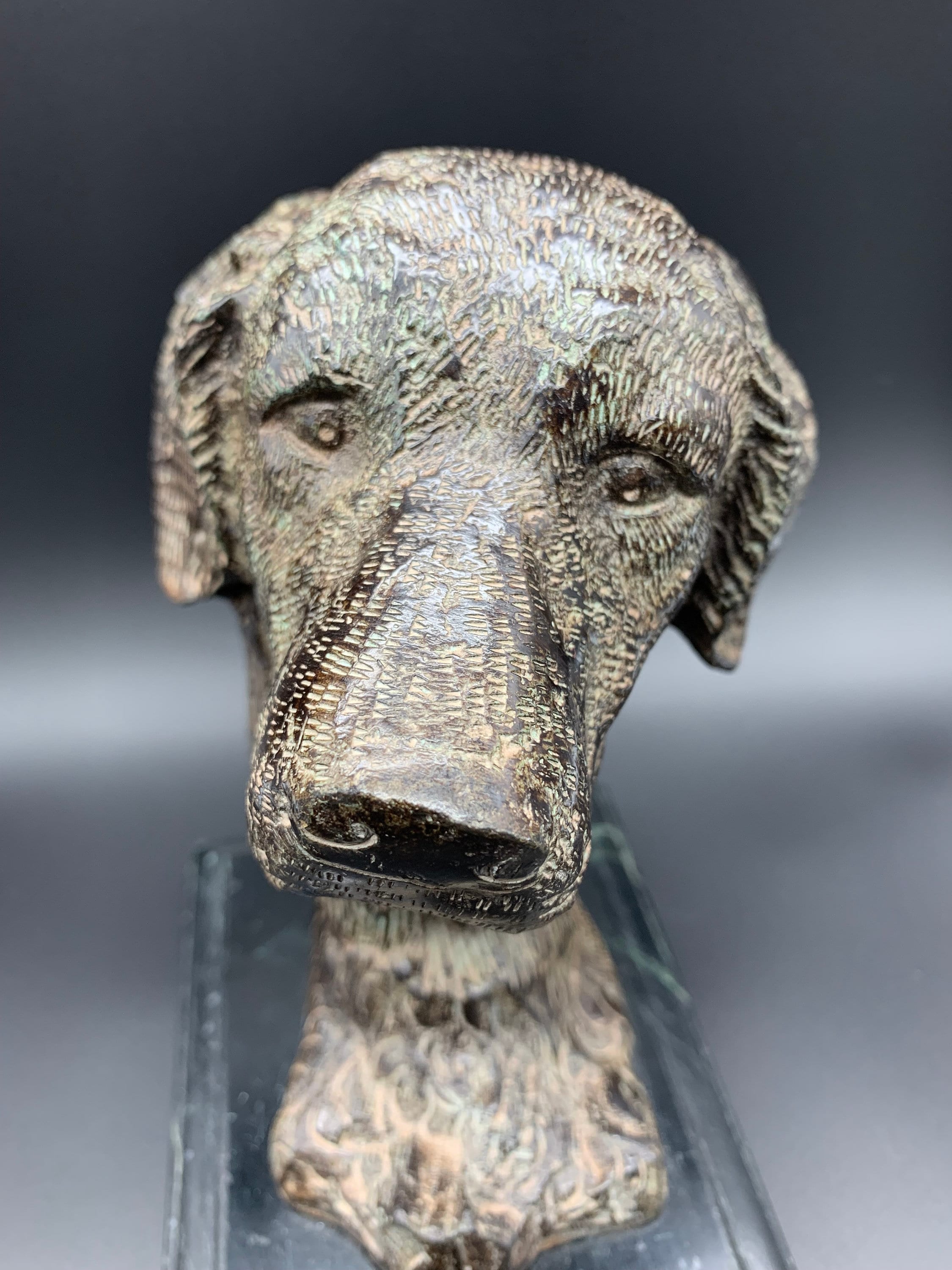 Labrador Retriever Head Bust Sculpture Marble Base - Etsy