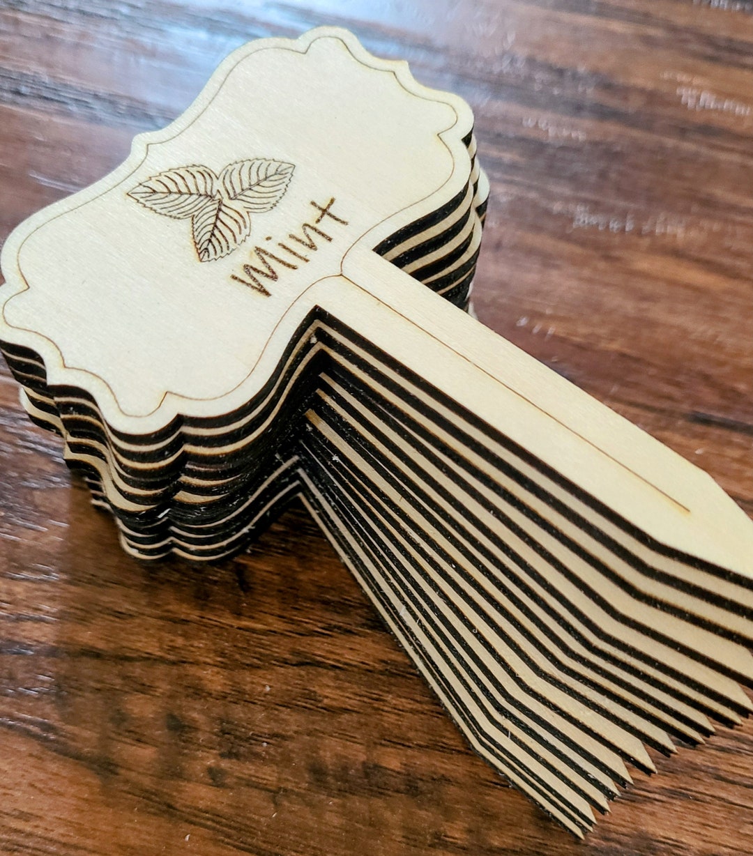 16pk - Herb Garden Label Signs - Etsy