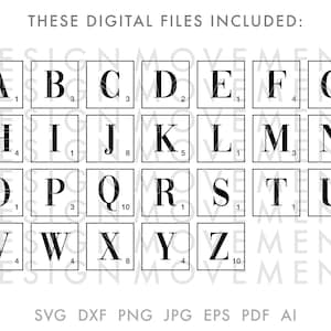 Scrabble Tiles Svg, Scrabble Tiles Svg Files for Cricut, Scrabble Tiles ...