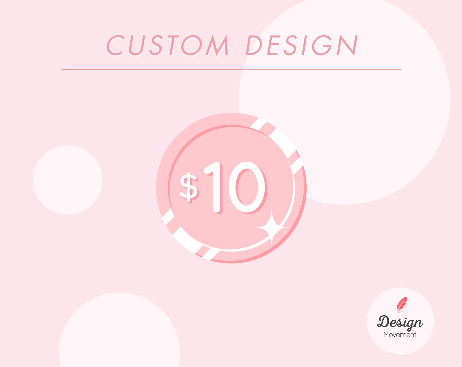 10 Dollars Custom Design - Etsy