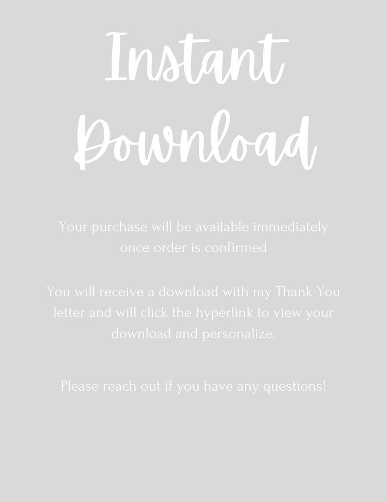 EDITABLE Paci Fairy Thank You Letter - Etsy