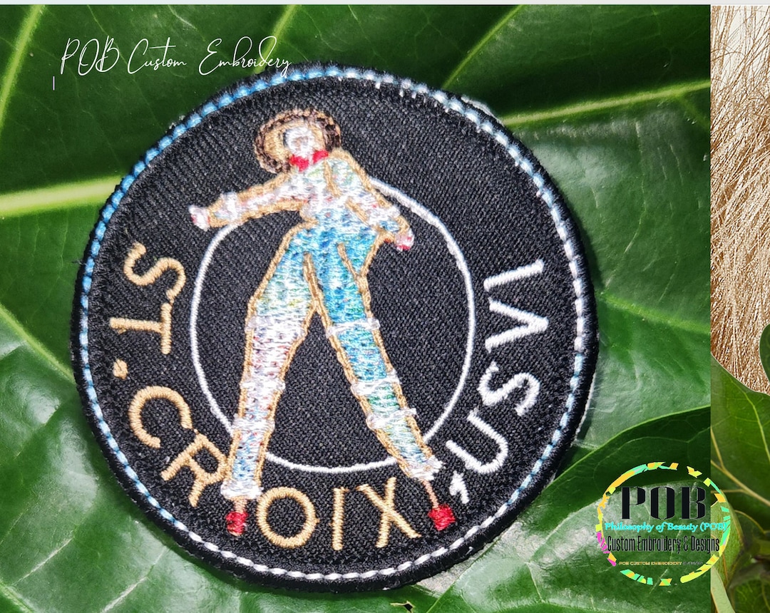 Moko Jumbie Patches, US Virgin Islands Patch,st. Croix Patch, St ...