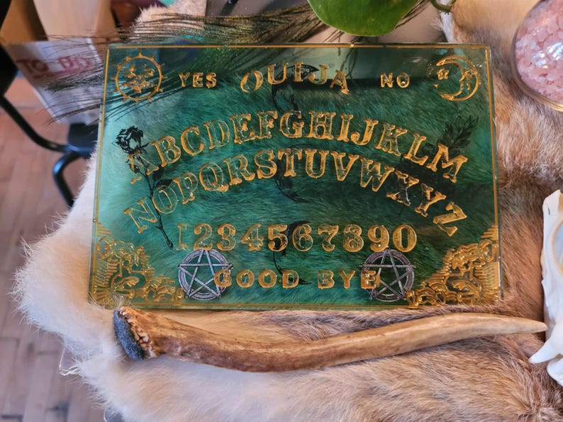 Emerald Green Gothic Ouija Board - Etsy