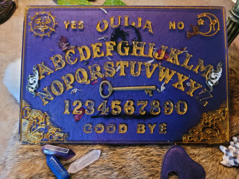 Purple Gothic Ouija Board - Etsy