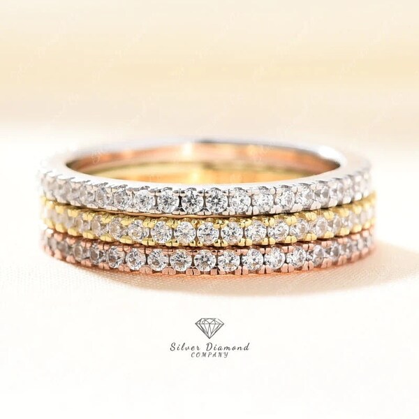 Tri Color Rings - Etsy