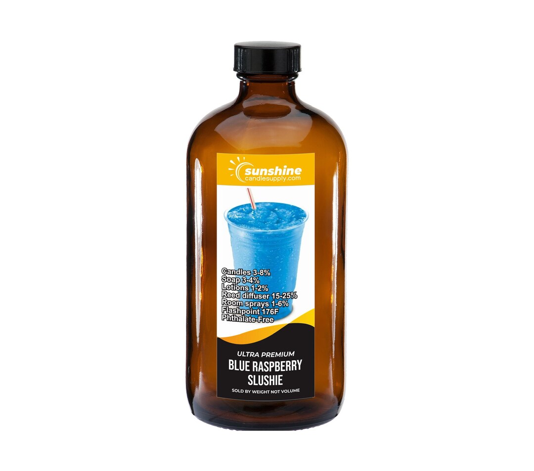 Blue Raspberry Slushie Ultra Premium Fragrance Oil for Candles, Soap ...