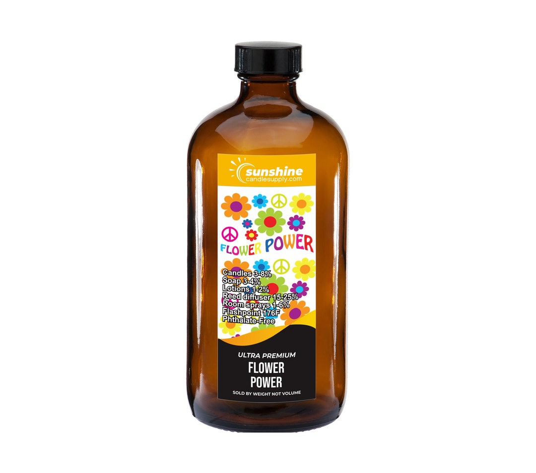 Flower Power Ultra Premium Fragrance Oil for Candles, Soap and ...
