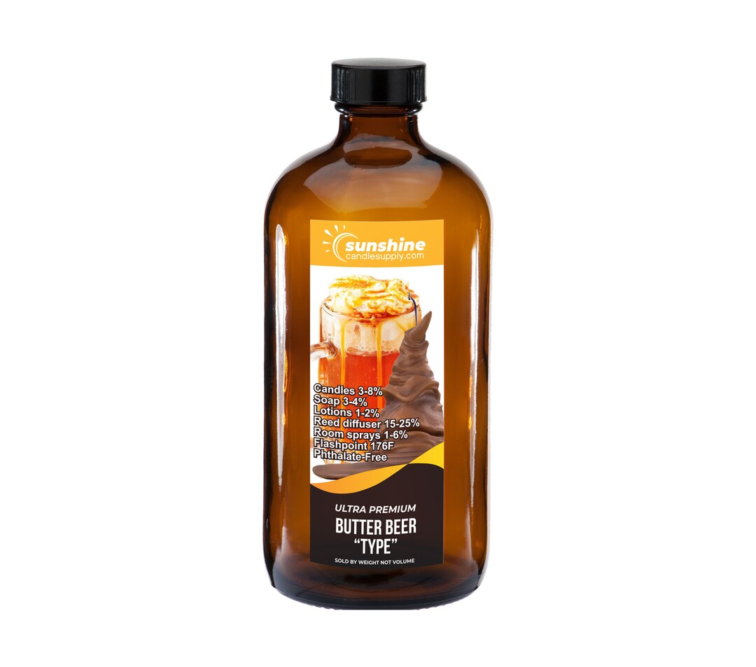 Butter Beer type Ultra Premium Fragrance Oil for Candles, Soap and ...