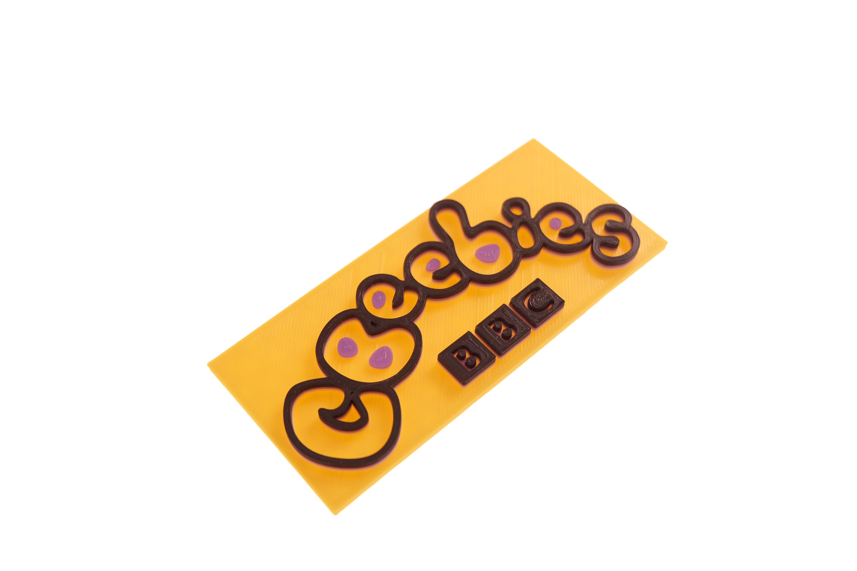 Cbeebies BBC Logo 3D Printed Stand Sign 3D Print Kids Toy Gift | Etsy ...