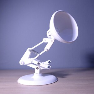 PIXAR Lamp Inspired Luxo Fan Art Pixar's Lamp Walt Disney | Etsy