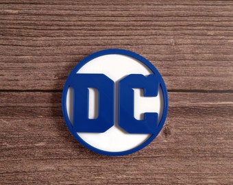 Dc 3d Printed Logo | Etsy