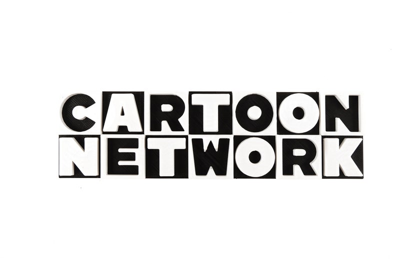 Cartoon Network Logo 3D Printed Sign Kids Toy Gift | Etsy