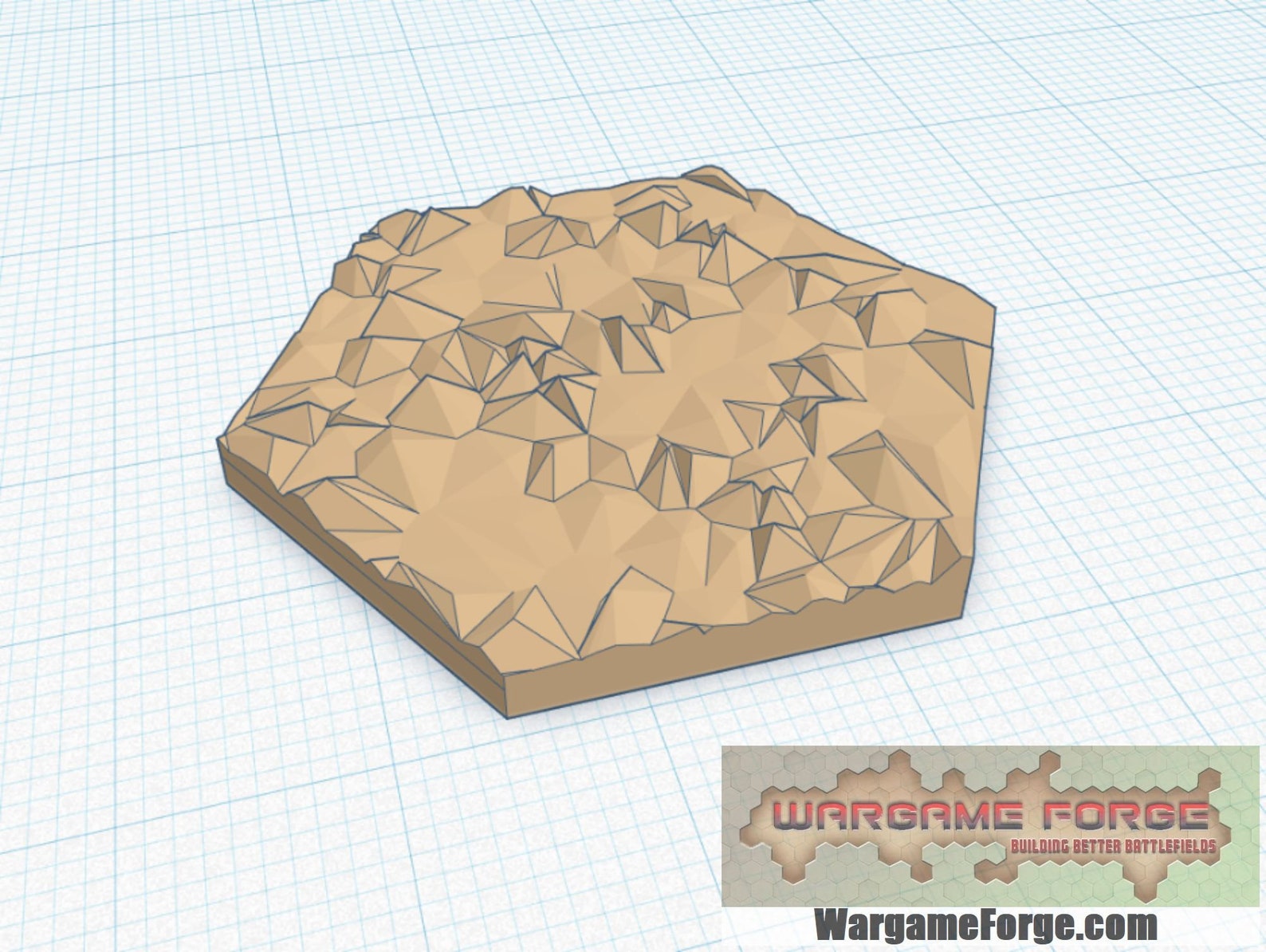 Basic Terrain Set Battletech Hex Map Scale STL Files | Etsy