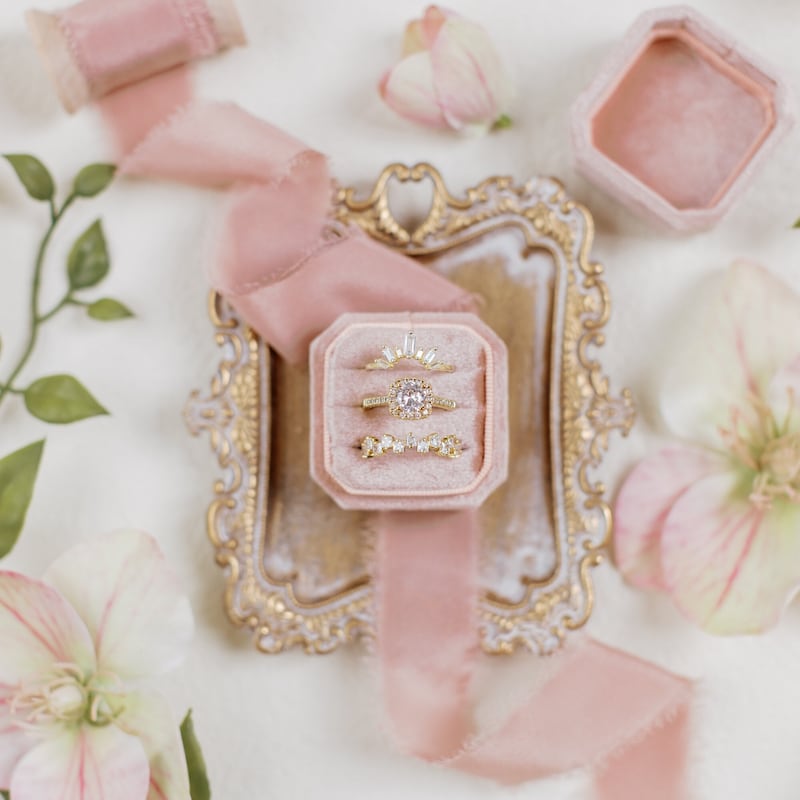 Pink Velvet Box - Etsy
