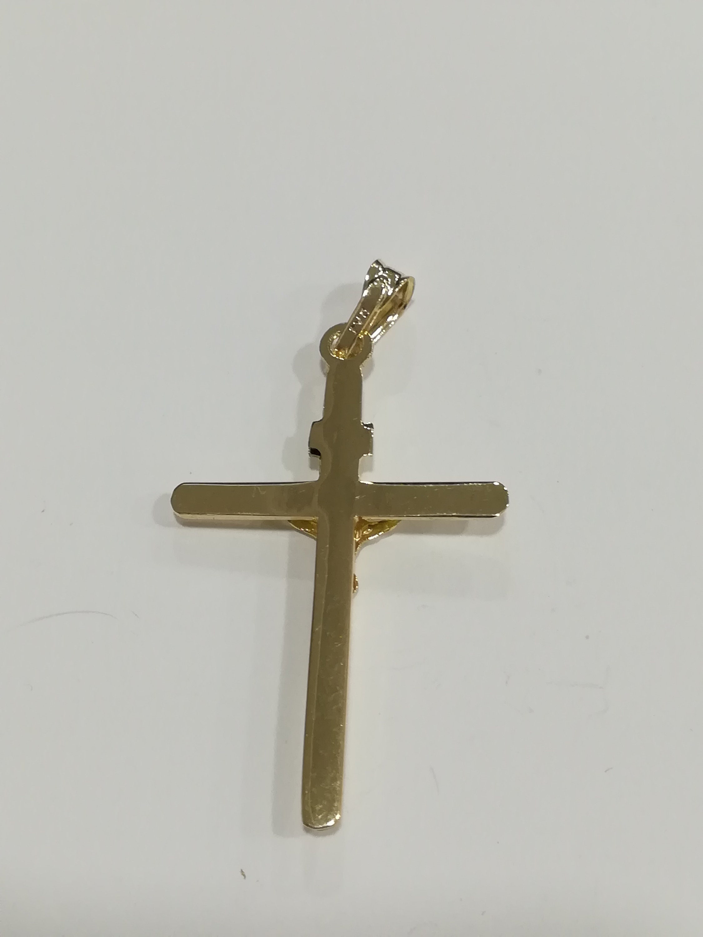 18k 18ct Holy Cross Crucifix Jesus Inri SOLID 3 Sizes - Etsy