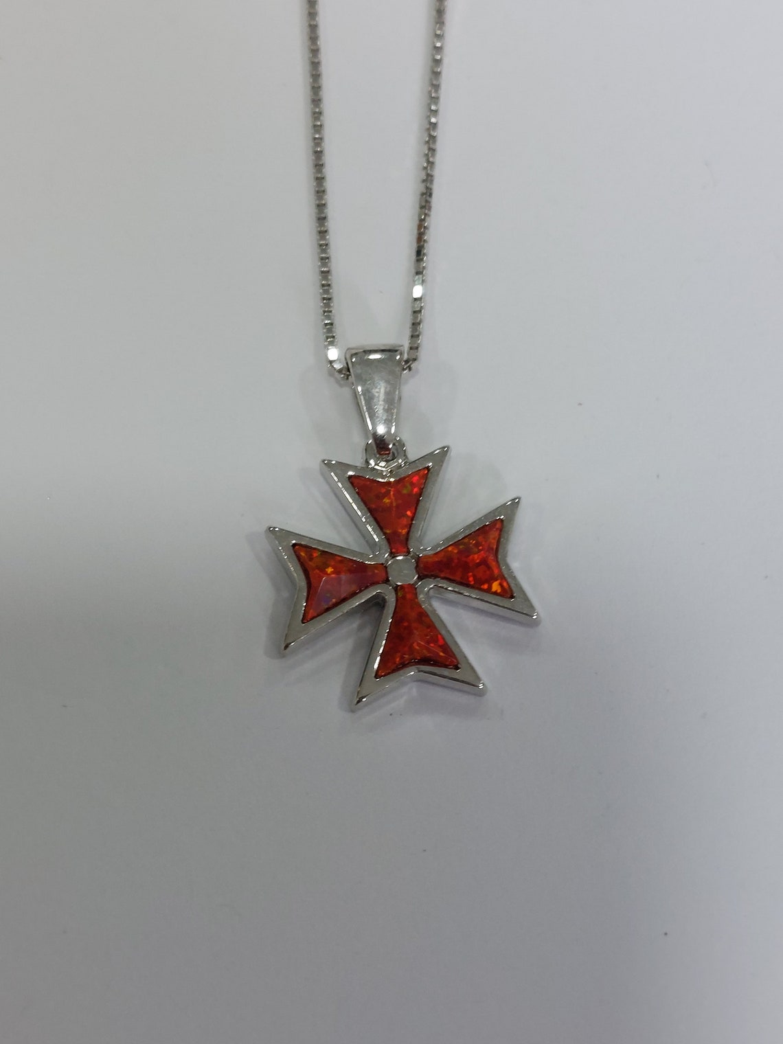 New Silver 925 Solid Maltese Malta Knight Sovereign Templar - Etsy