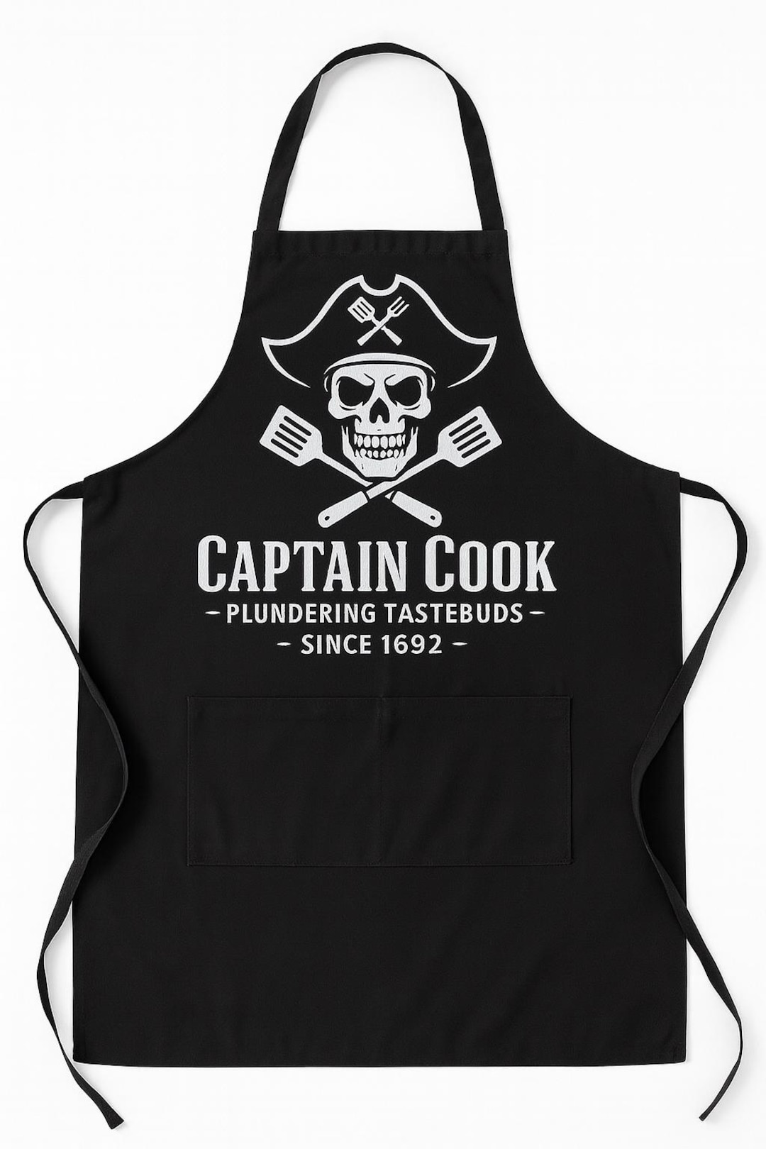 Captain Cook Apron – Funny Pirate BBQ Apron – Dad Grilling Gift ...