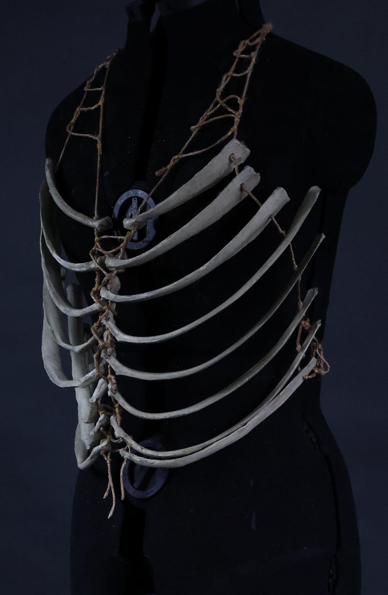 Handmaid Resin Rib Bone Armor - Etsy