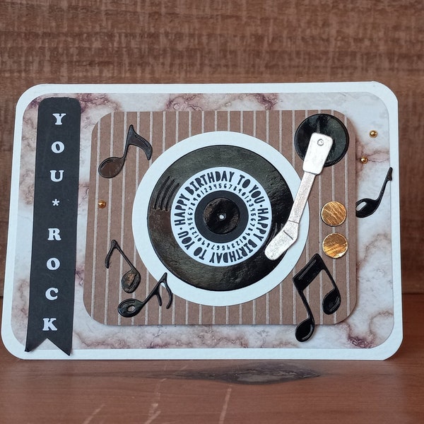 Music Greeting Card - Etsy