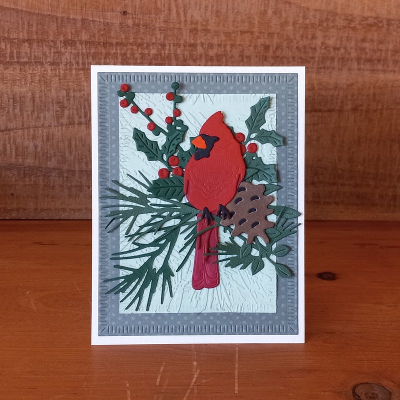 Cardinal Card - Etsy
