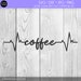 Coffee Heartbeat SVG Heartbeat Svg Coffee Svg Coffee - Etsy