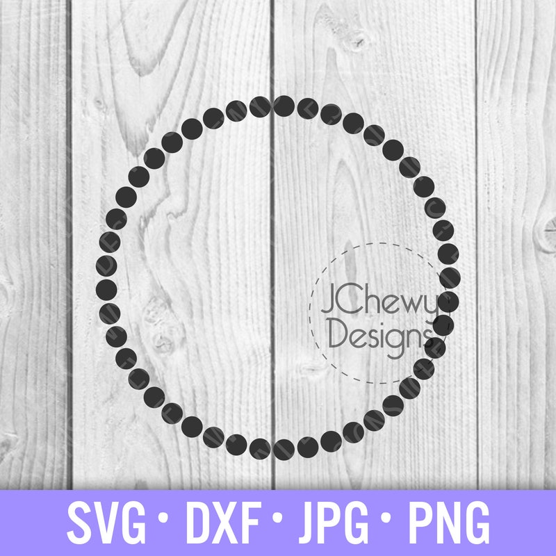 Circle Monogram Svg - Etsy