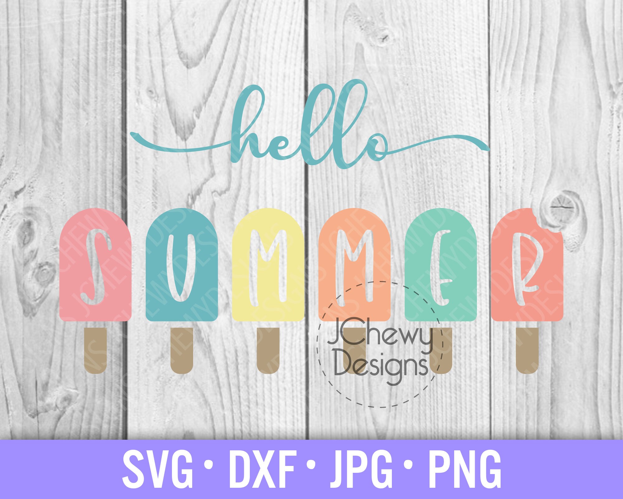 Hello Summer SVG Popsicle Svg Summer Svg Popsicles Svg - Etsy Canada